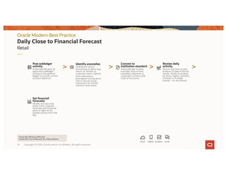 Oracle supply chain manufacturing best practice Retail cloud | PDF
