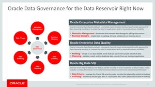 Oracle Big Data Governance Webcast Charts | PDF | Databases | Computer ...