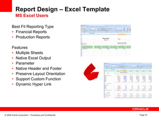 Bi Publisher Excel Template