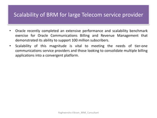 Oracle Billing and Revenue Management(BRM) | PPTX