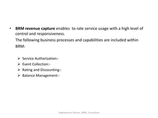 Oracle Billing and Revenue Management(BRM) | PPTX | Credit Cards | Personal Debt