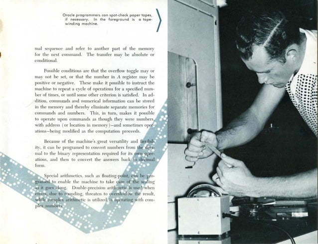 Oracle brochure 1959 | PPT