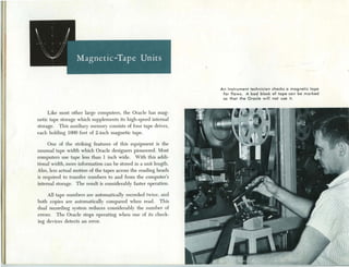Oracle brochure 1959 | PDF
