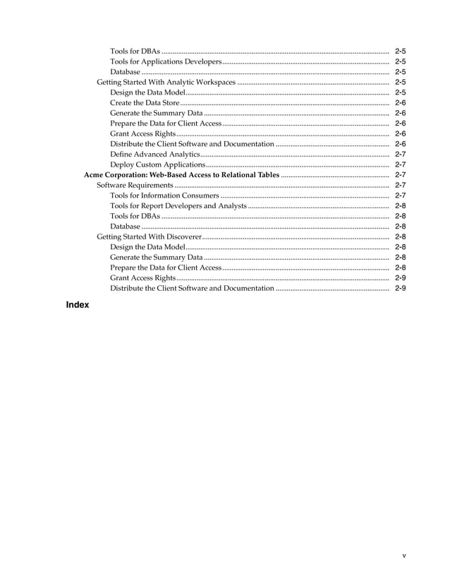 Oracle® Business Intelligence Pdf 