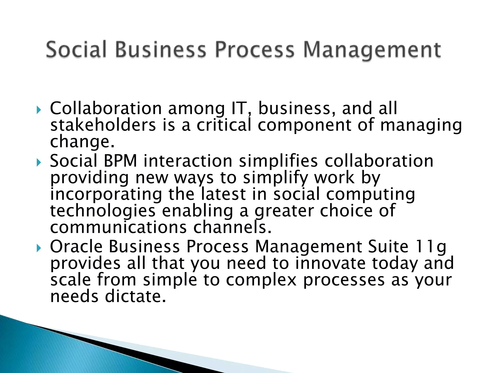 Oracle business process management | PPTX