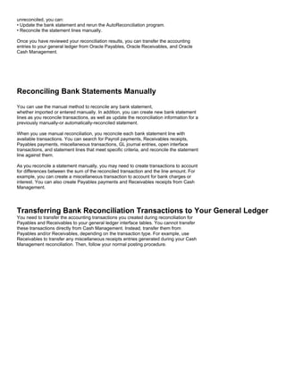 Oracle cash management_Anne | DOC