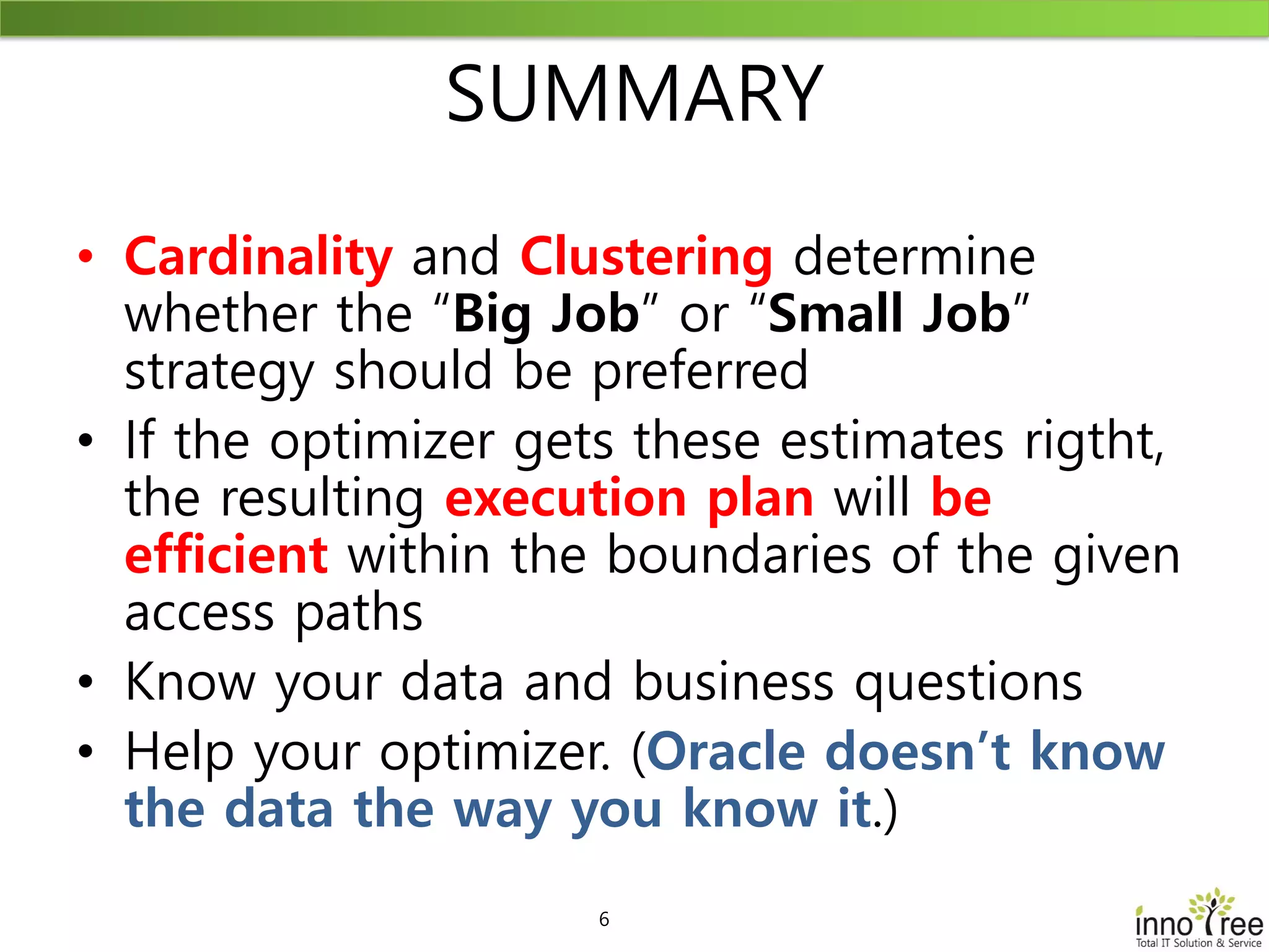 Oracle CBO Fundamental | PDF