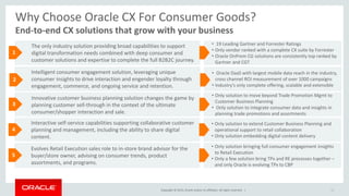 Oracle cg cx industry transformation for tahari | PPT