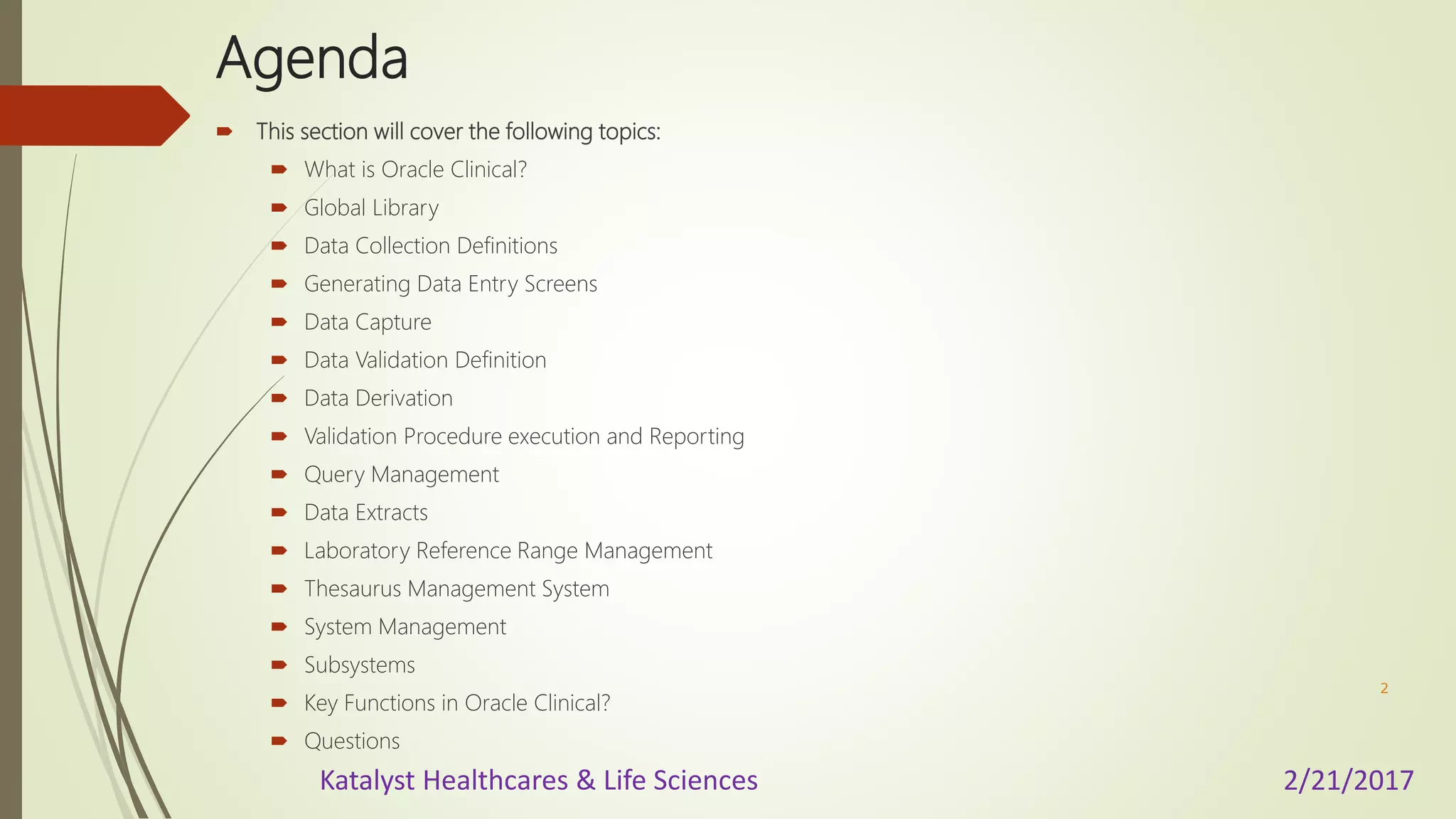 Oracle Clinical Overview_Katalyst HLS | PPT