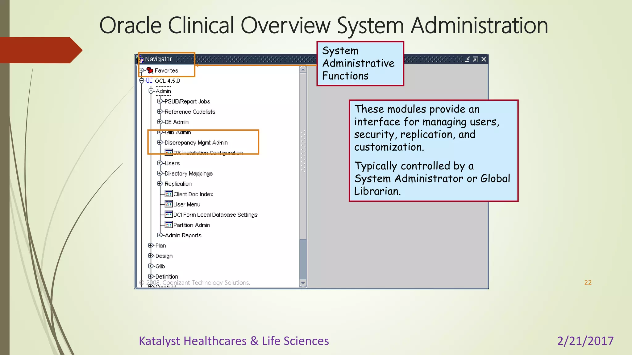 Oracle Clinical Overview_Katalyst HLS | PPT