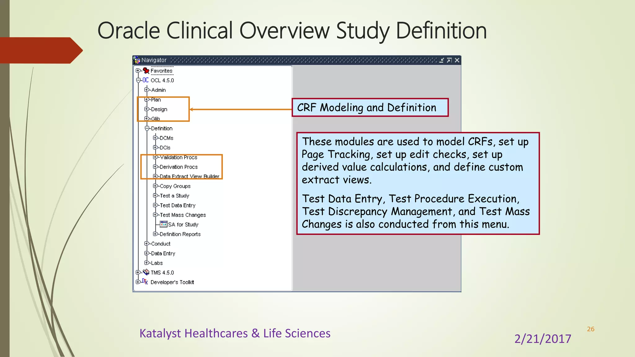 Oracle Clinical Overview_Katalyst HLS | PPT