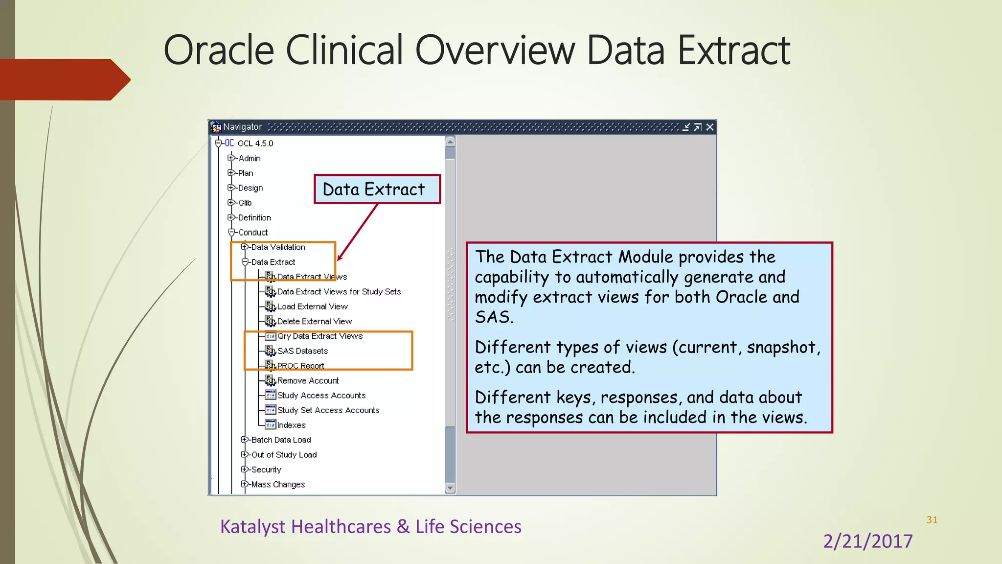 Oracle Clinical Overview_Katalyst HLS | PPT