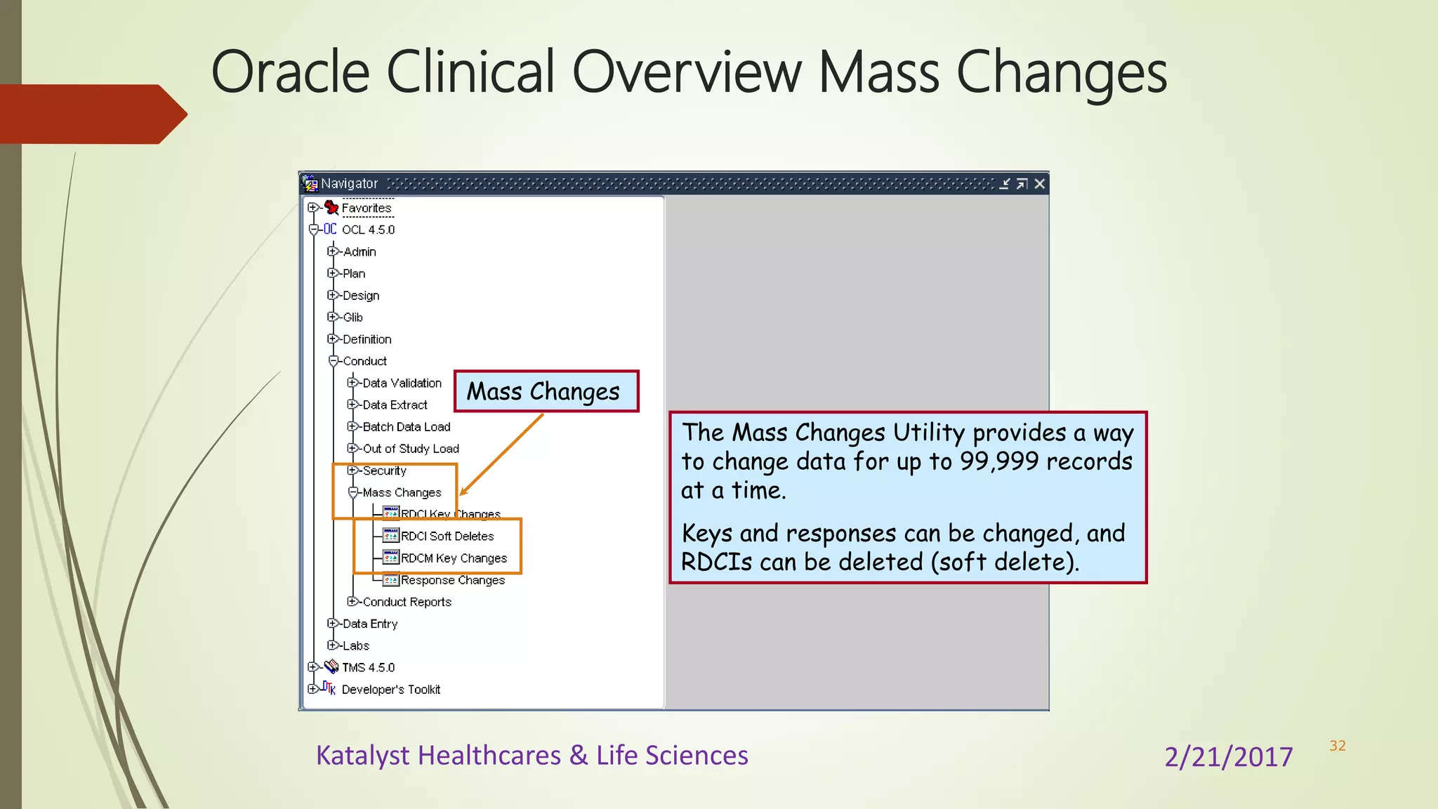 Oracle Clinical Overview_Katalyst HLS | PPT