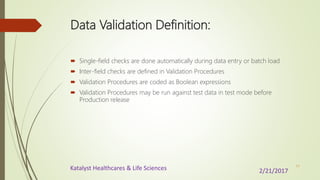 Oracle Clinical Overview_Katalyst HLS | PPT