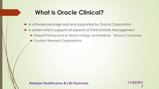 Oracle Clinical Overview_Katalyst HLS | PDF