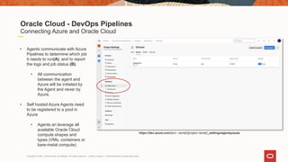 Oracle Cloud With Azure DevOps Pipelines | PPTX | Cloud Computing | Internet