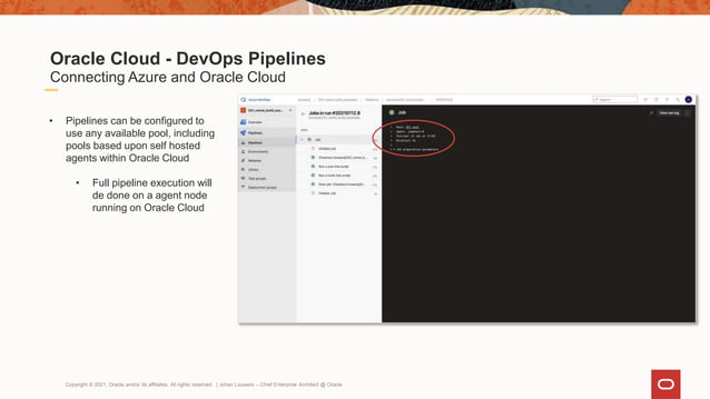 Oracle Cloud With Azure Devops Pipelines Pptx Cloud Computing Internet