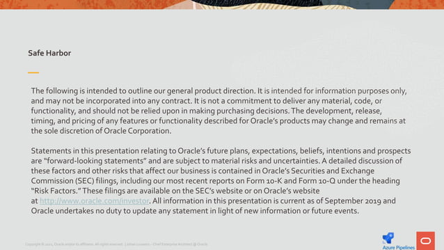 Oracle Cloud With Azure Devops Pipelines Pptx Cloud Computing 3665