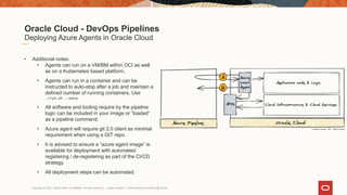Oracle Cloud With Azure DevOps Pipelines | PPTX | Cloud Computing | Internet