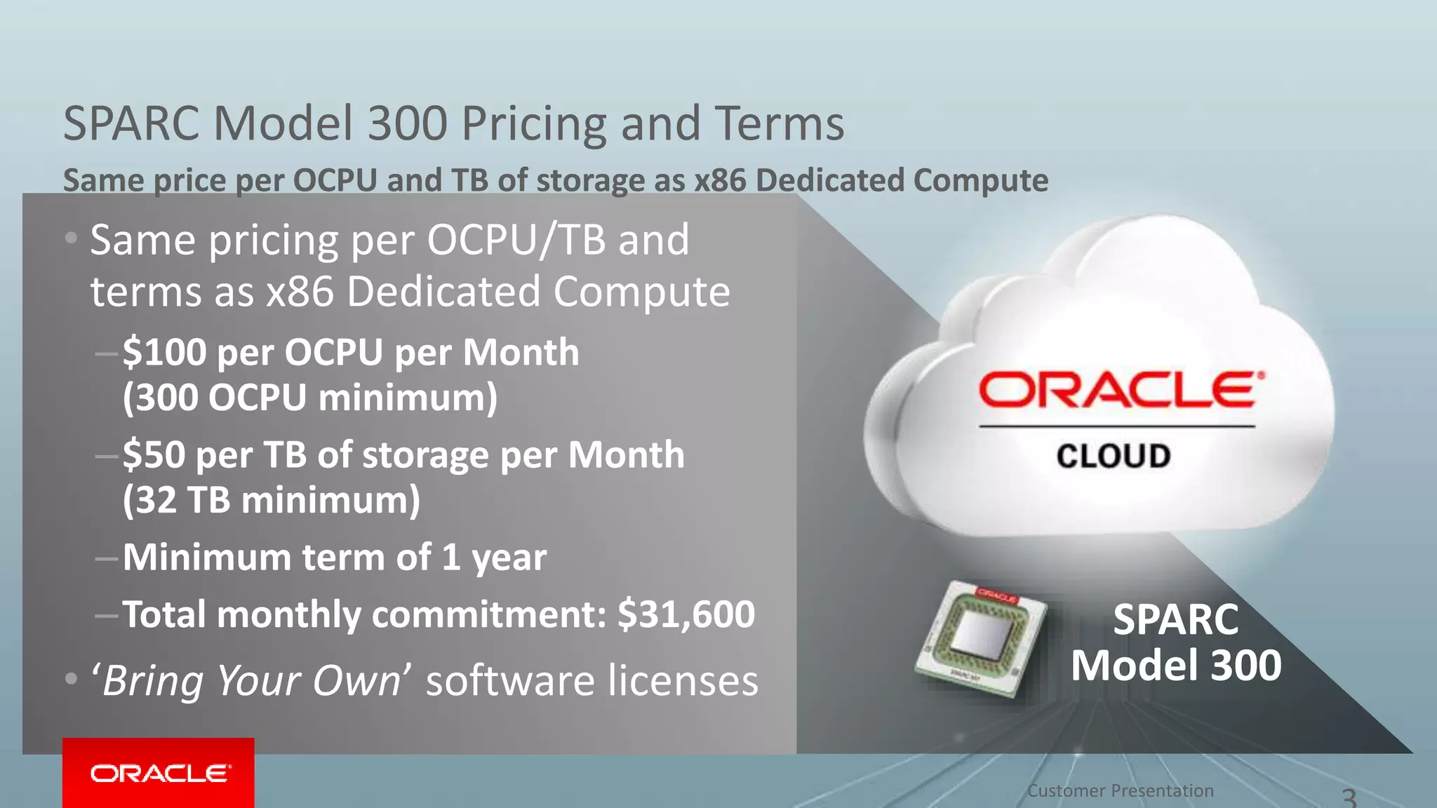 Oracle Cloud Computing portfolio and strategy | PPT