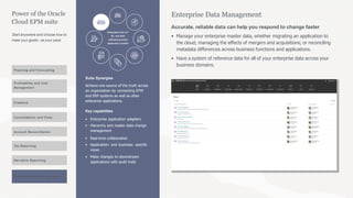 Oracle Cloud EPM Suite (financial planning, CAPEX planning and budgeting | PDF