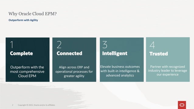 Oracle Cloud EPM Suite (financial planning, CAPEX planning and budgeting | PDF