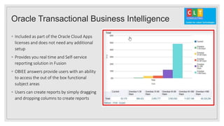 Oracle Cloud ERP Report and Analytics | What are Cloud ERP reporting ...