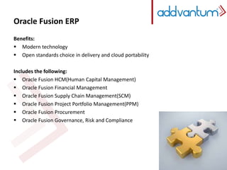 Oracle Cloud ERP Profile | PPT