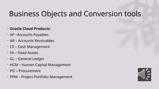 Oracle Cloud Financials Data Migration Best Practices1.pptx | Cloud ...