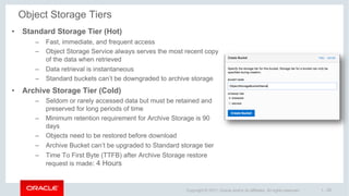 Oracle Cloud Infraestructure Update | PPT