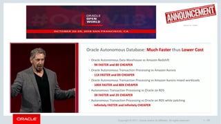 Oracle Cloud Infraestructure Update | PPT