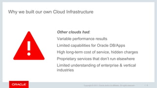 Oracle Cloud Infraestructure Update | PPT