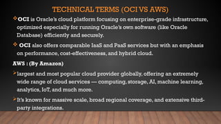 Oracle Cloud Infrastructure (OCI) Comparisons.pptx