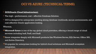 Oracle Cloud Infrastructure (OCI) Comparisons.pptx