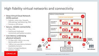 Oracle Cloud Infrastructure | PDF