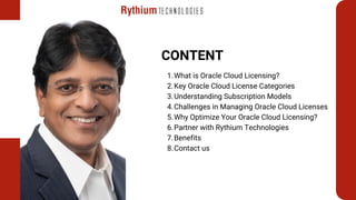 Unlock Oracle BYOL Benefits with Rythium Technologies | PPT