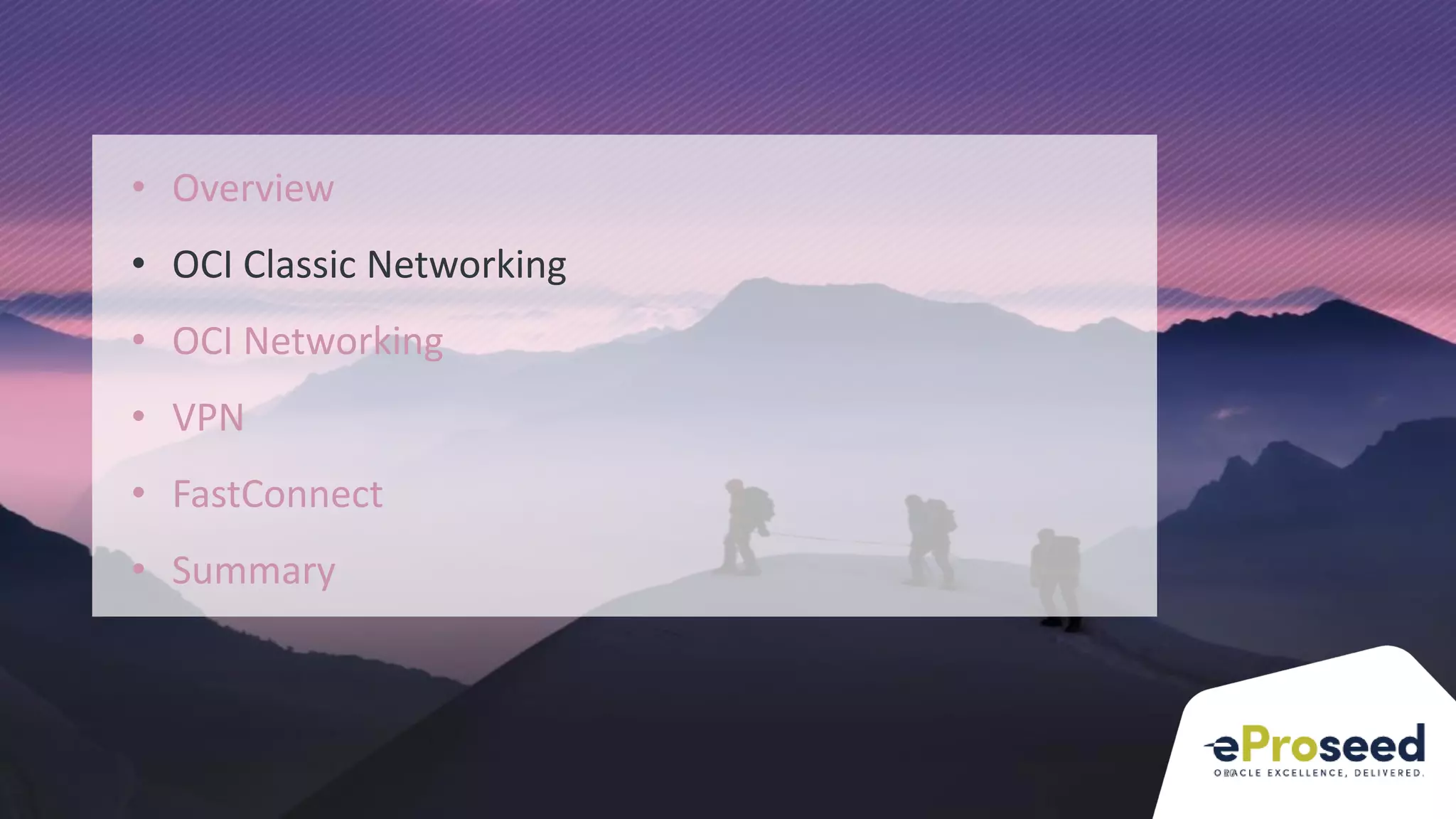What You Need to Know about Oracle Cloud Connectivity | PPT