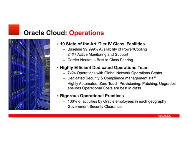 Oracle Cloud Overview | PPT
