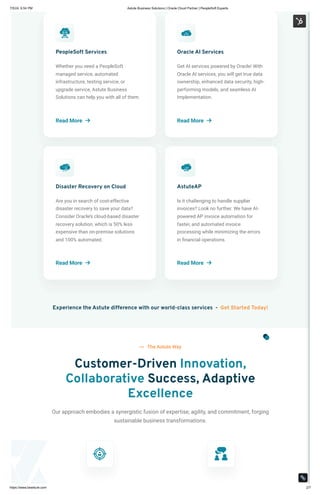 Astute Business Solutions | Oracle Cloud Partner | PeopleSoft Experts ...