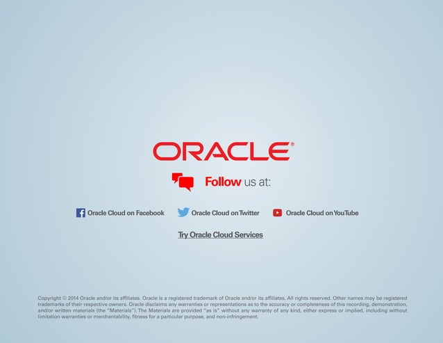 Oracle cloud portal | PPT