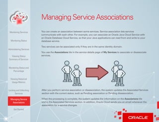 Oracle cloud portal | PDF