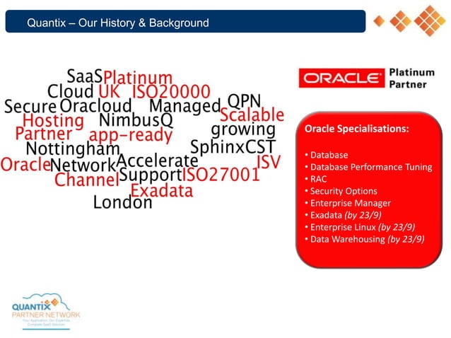 Oracle ISV Cloud Presentation | PPTX | Cloud Computing | Internet