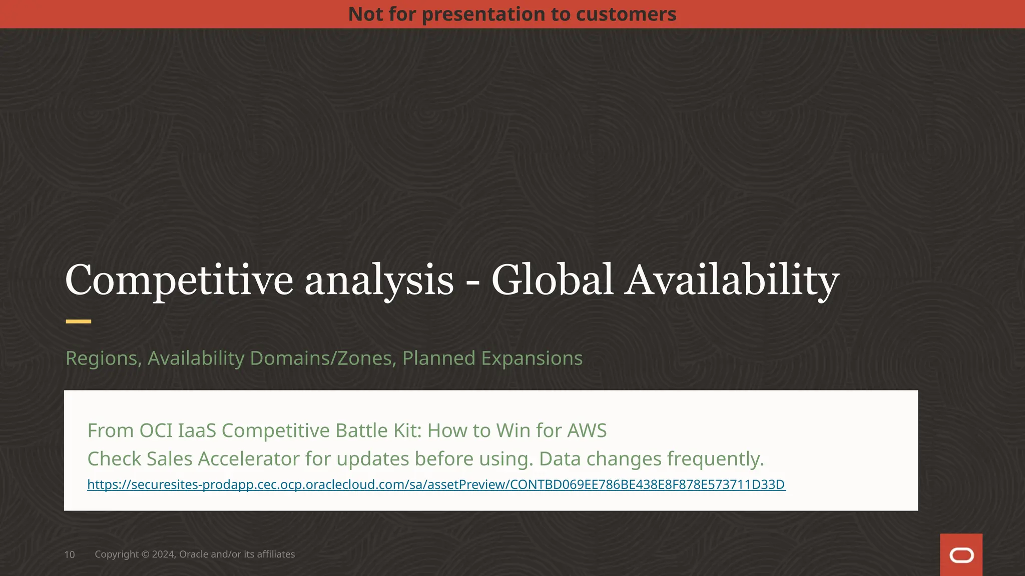Oracle Cloud Regions For Oci Region Map Slides Pptx Cloud Computing
