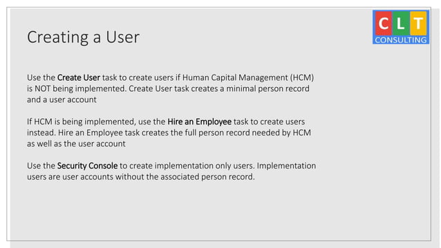 Oracle cloud security | User Security, Roles, Access Control and more ...