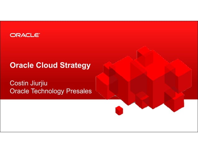 Oracle cloud strategy | PPT