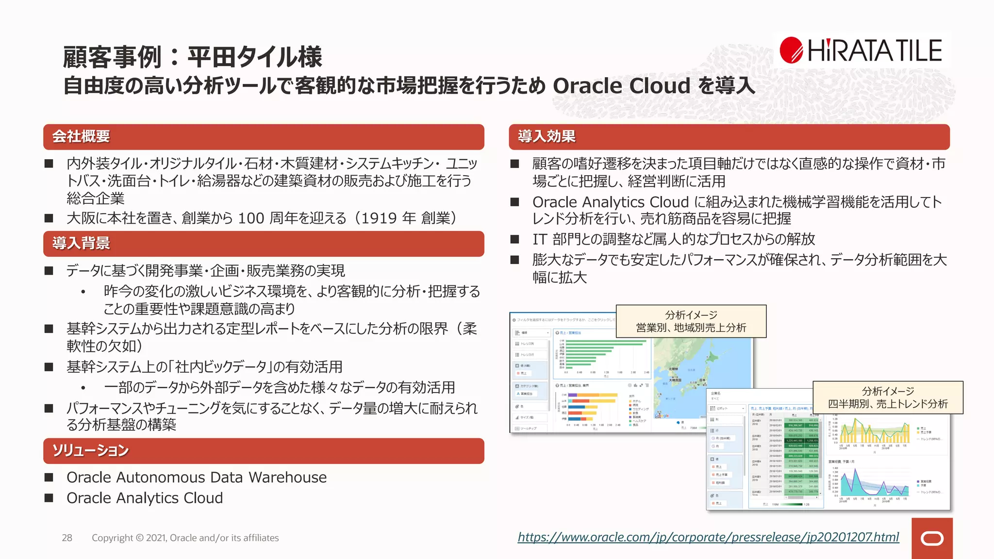 Oracle Cloud Infrastructure：2021年1月度サービス・アップデート | PPT