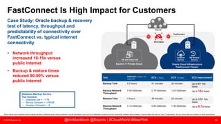 Optimizing Oracle Cloud Infrastructure through Interconnection | PPT