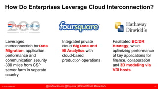 Optimizing Oracle Cloud Infrastructure through Interconnection | PPT