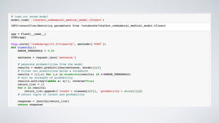 Machine Learning Applied - Contextual Chatbots Coding, Oracle JET and Tensorflow | PPT