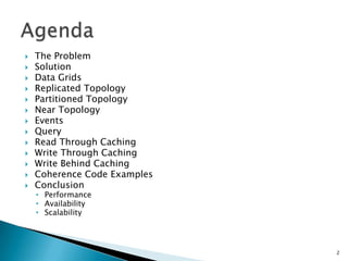 Oracle Coherence | PPTX | Databases | Computer Software and Applications